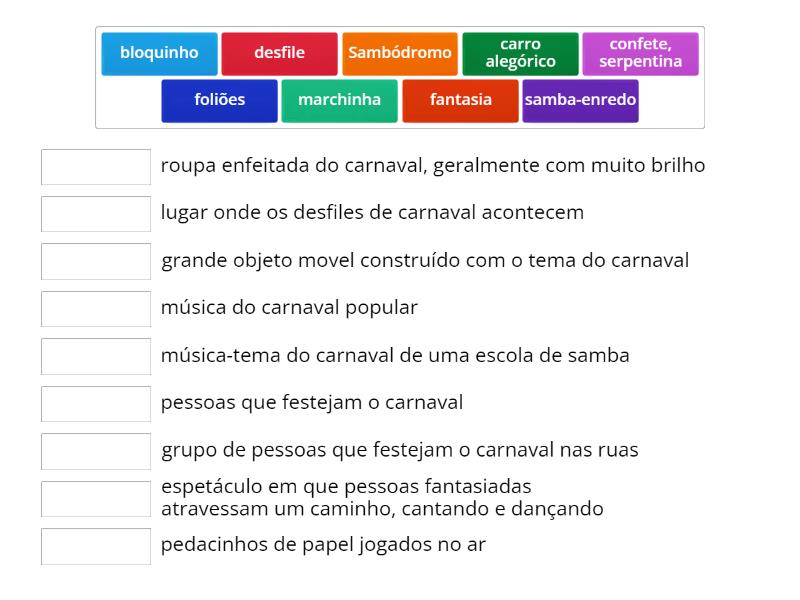 Carnaval - Match up