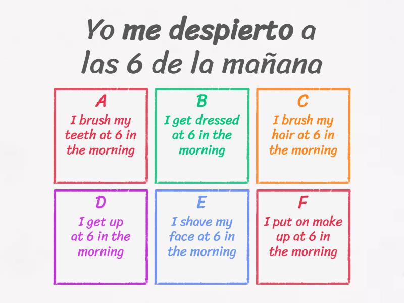 Rutina Diaria - Cuestionario