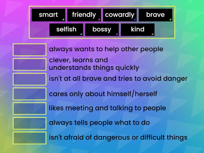 Personality - Match up