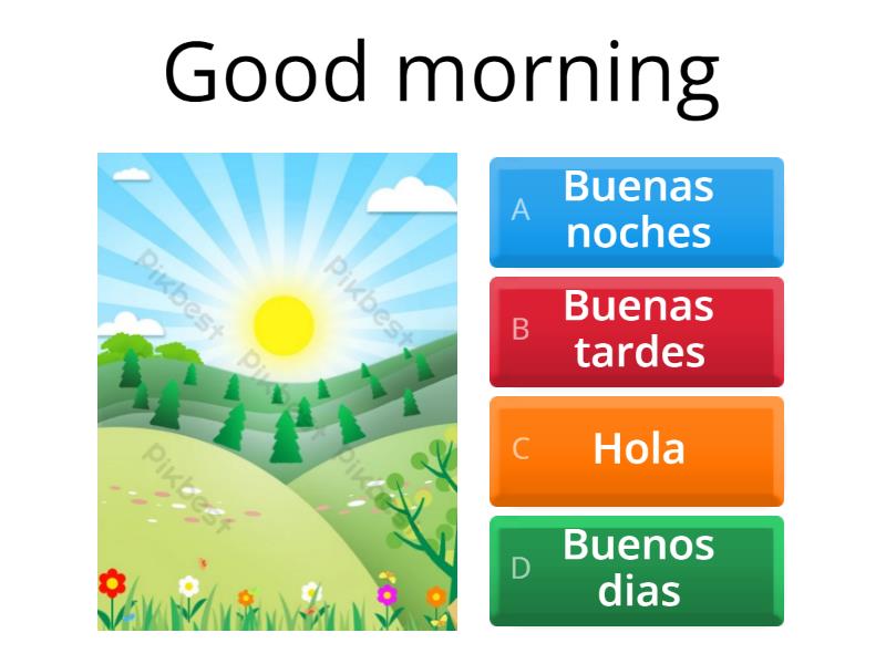 Basic Greeting in English - Quiz