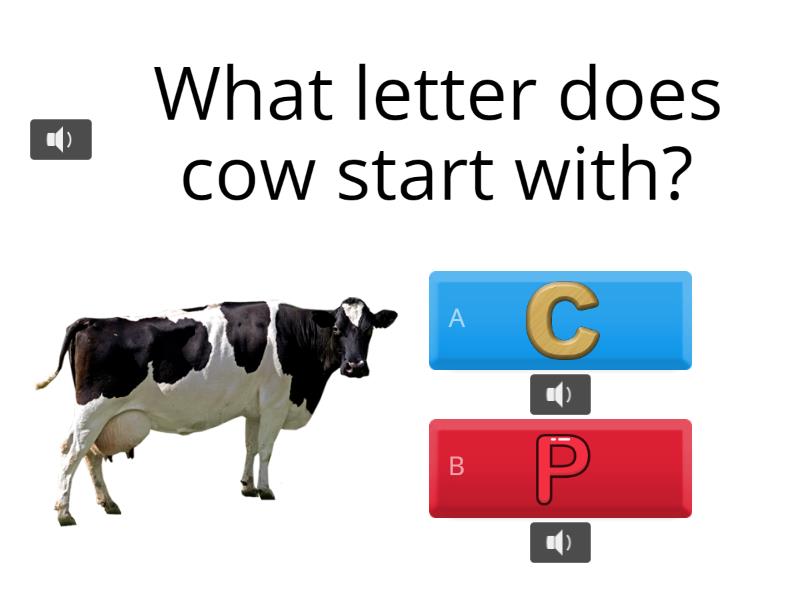 What letter does it start with? - Quiz
