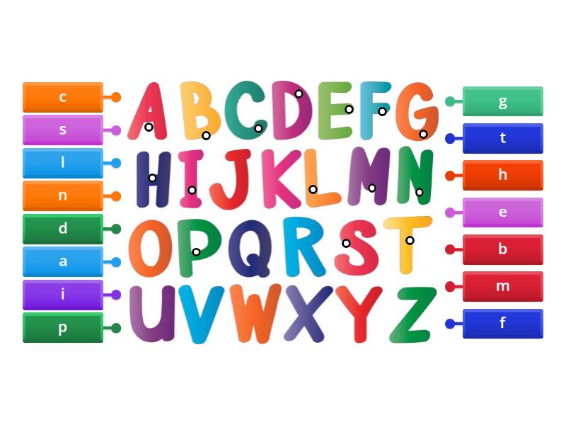 mix letters - Labelled diagram