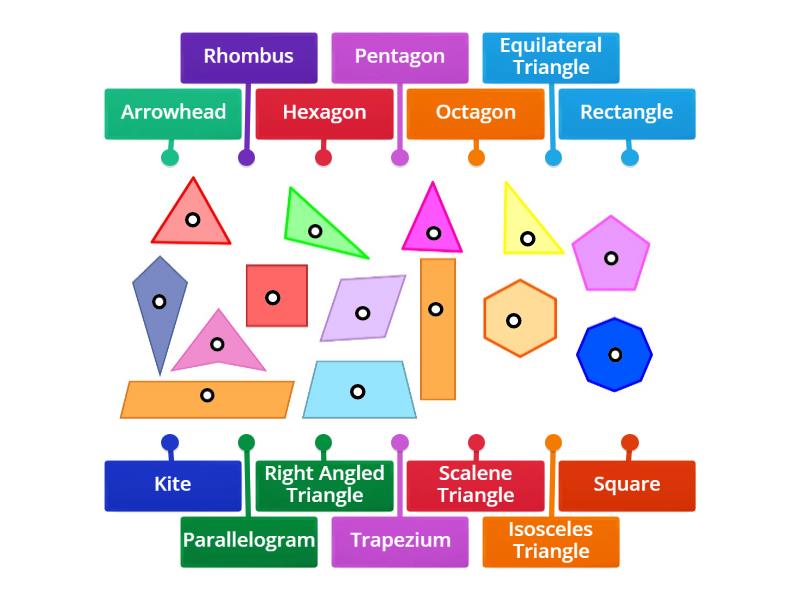 Polygon Labelling - Diagrama con etiquetas