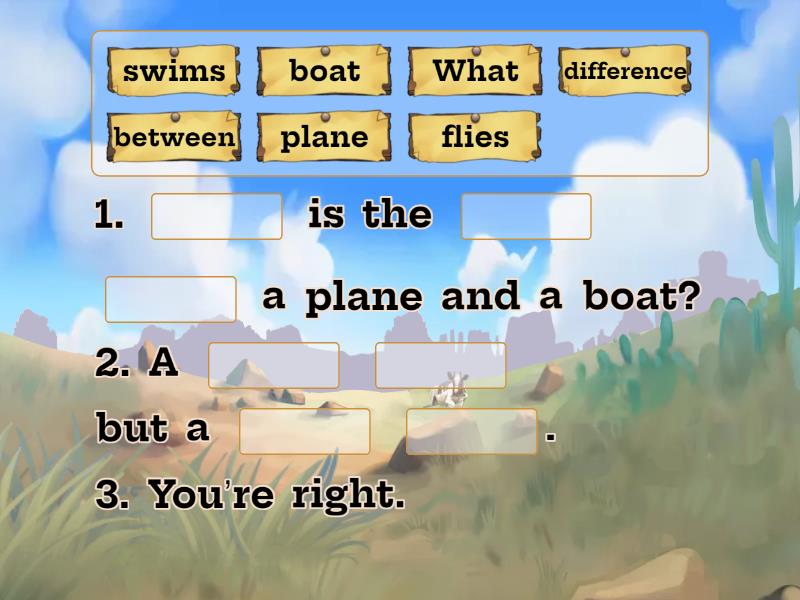#61 Conversation for kids ( What is the difference between a plane and ...