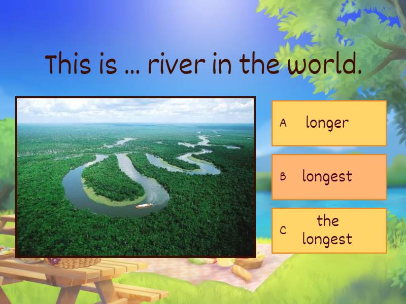 Degrees of comparison - Quiz