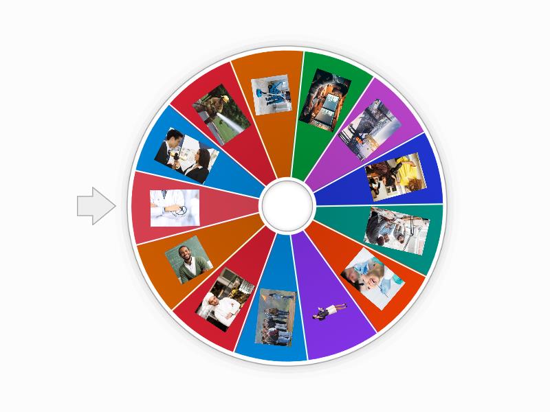 Jobs Spinning wheel - Spin the wheel