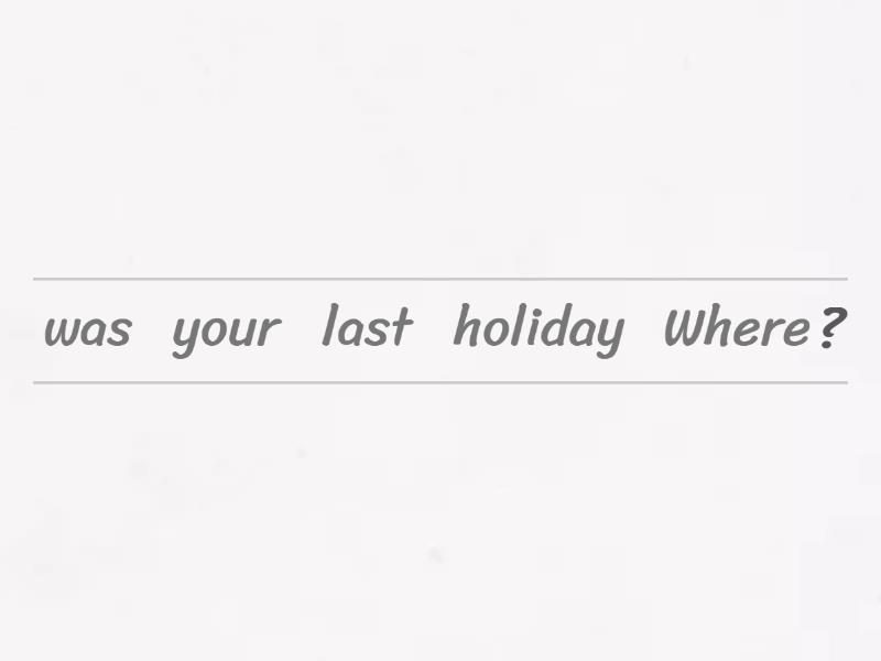 ESOL Entry 2 was and were questions - - Unjumble