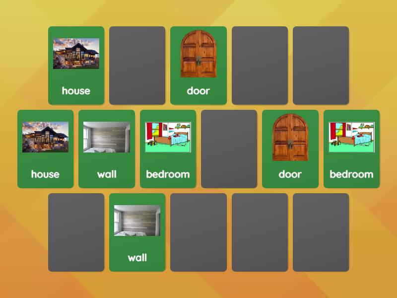 pt1 my house - Matching pairs