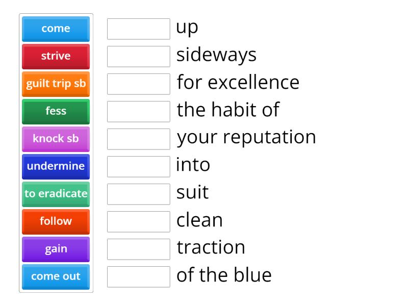 Exercise 2 - Match up