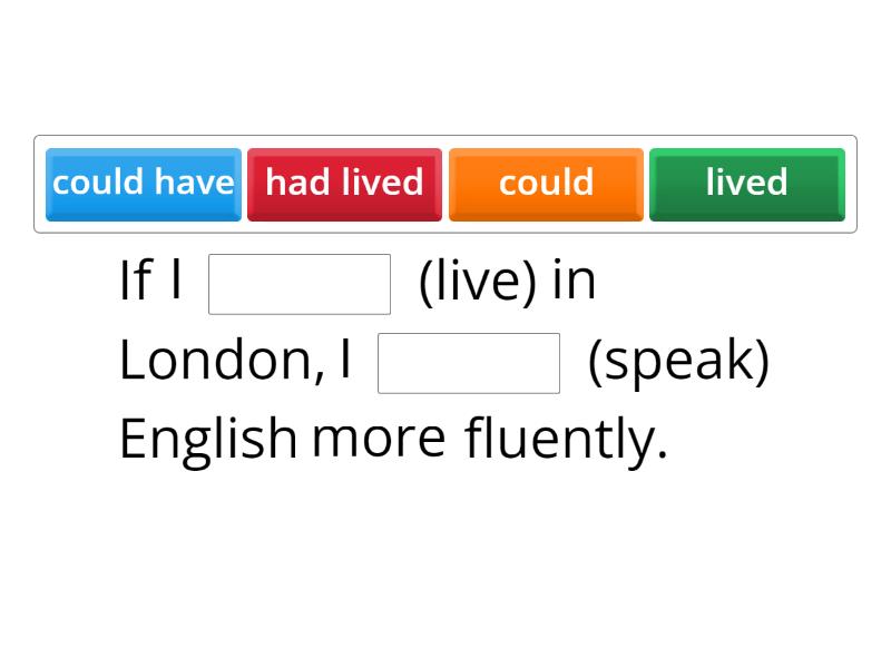 second conditional - Missing word