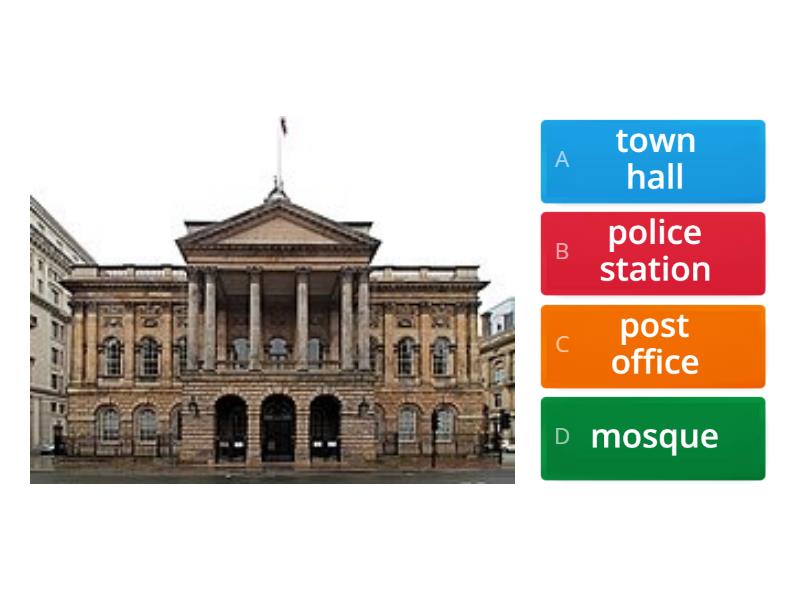 Solutions Elementary Unit 5A places - Quiz