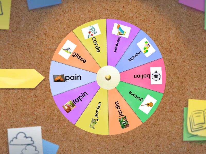 roue des syllabes 1 - Spin the wheel