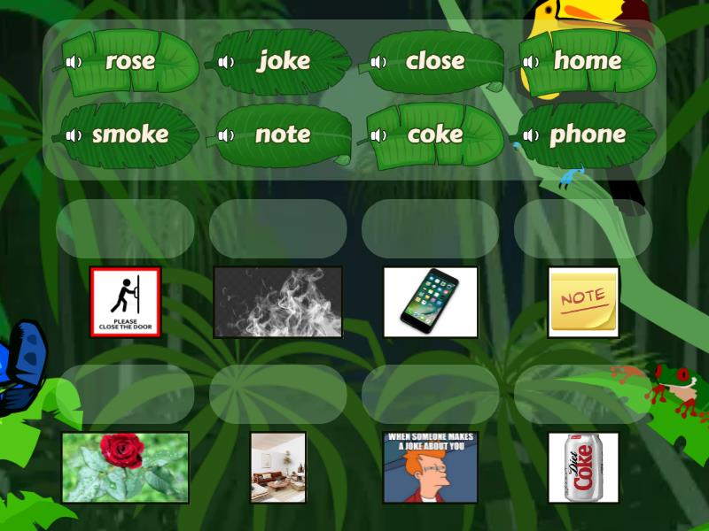 PK2 magic e "o e" - Match up