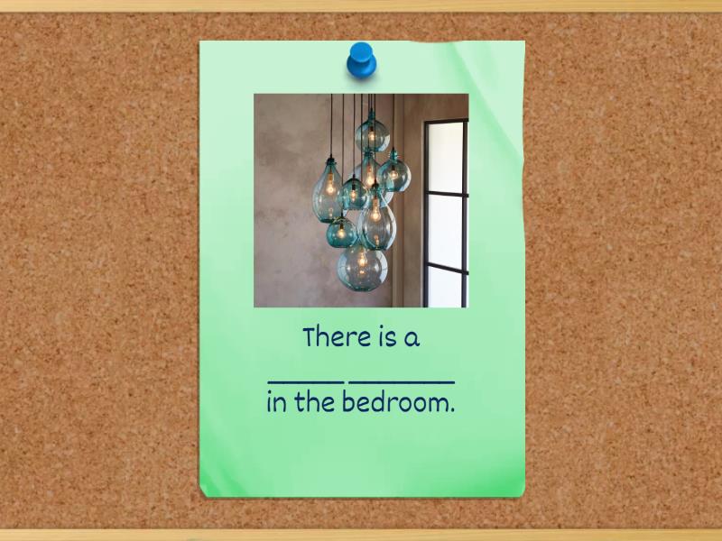 Bedroom - Flash cards