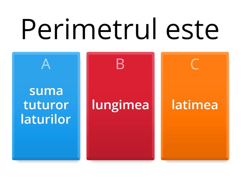 Perimetrul - Quiz