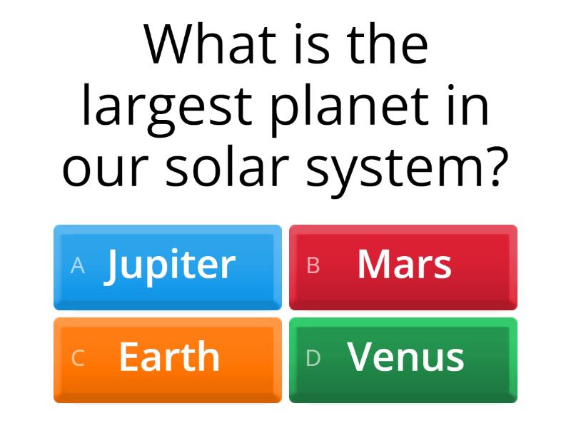 Solar System Quiz