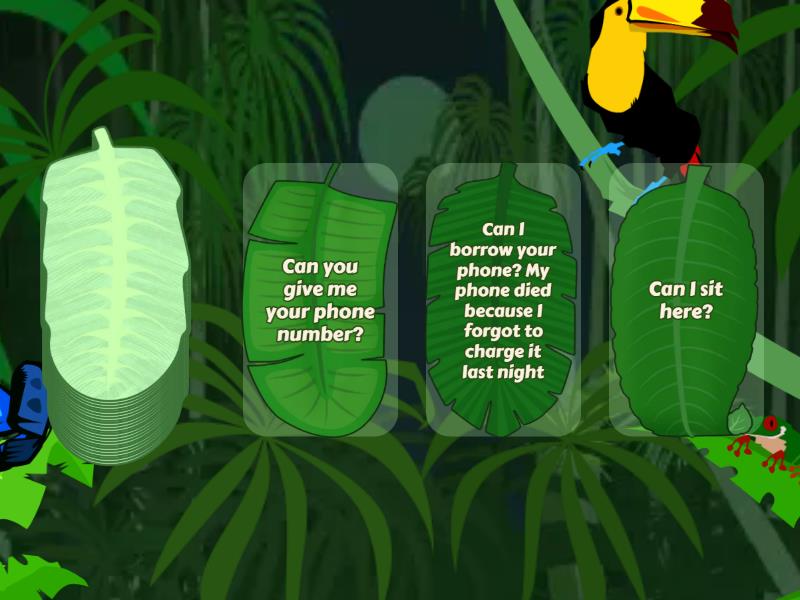 ELEM - CAN YOU - CAN I - questions - Speaking cards