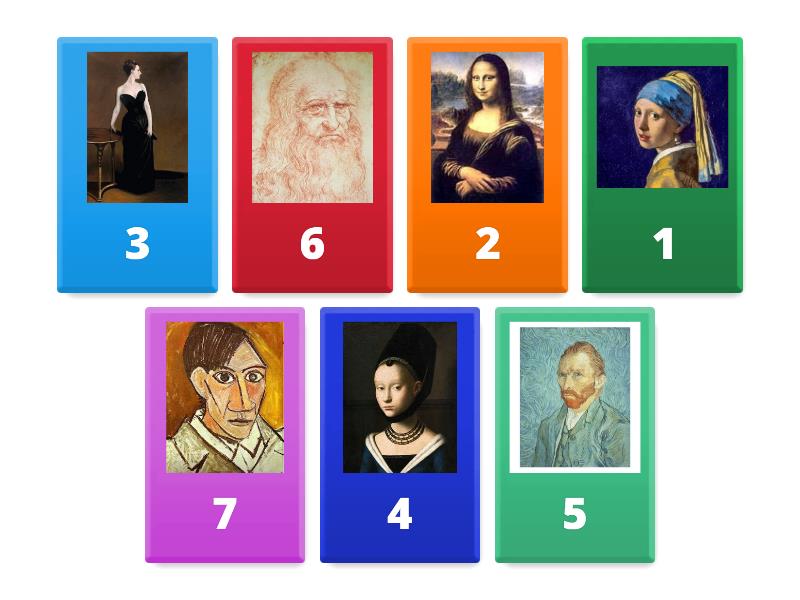 KB3 Portraits - Flip tiles