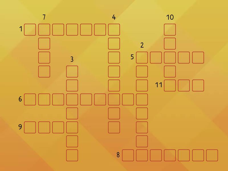 AS 3 Under the sea - Crossword