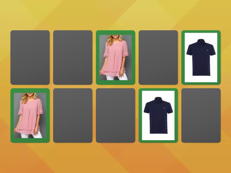 SEW MATCH MEMORY - Matching pairs