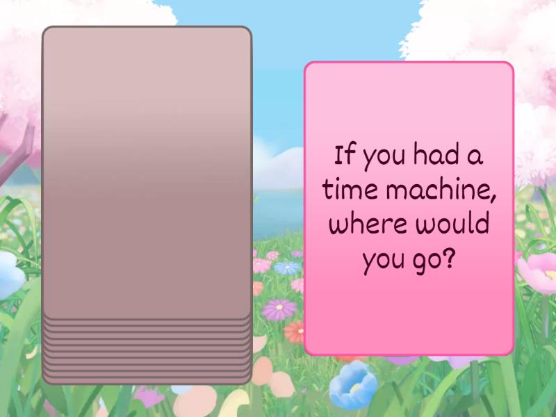 Second Conditional Speaking Cards 9545