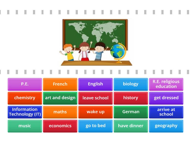 Solutions Elem 2A vocab - Find the match