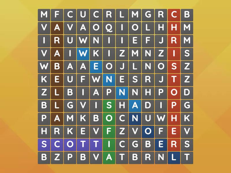 Ella - Wordsearch