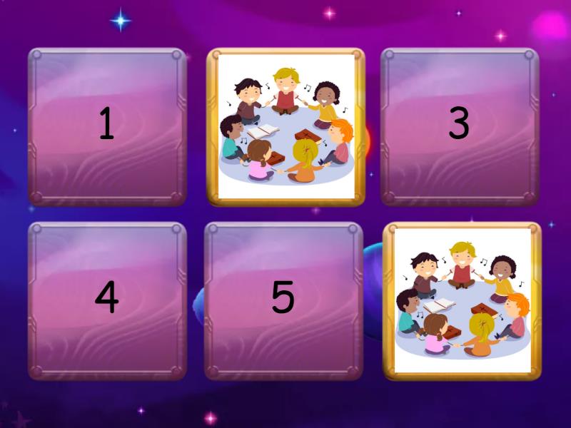 Aktivitas Kelas Anak TK - Matching pairs
