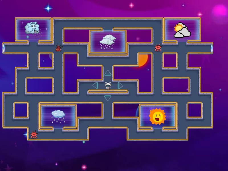 L1 - Weather maze ☀️☔️ - Maze chase