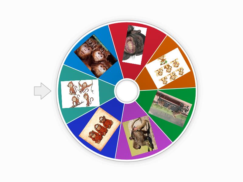 HOW MANY MONKEYS? - Spin the wheel