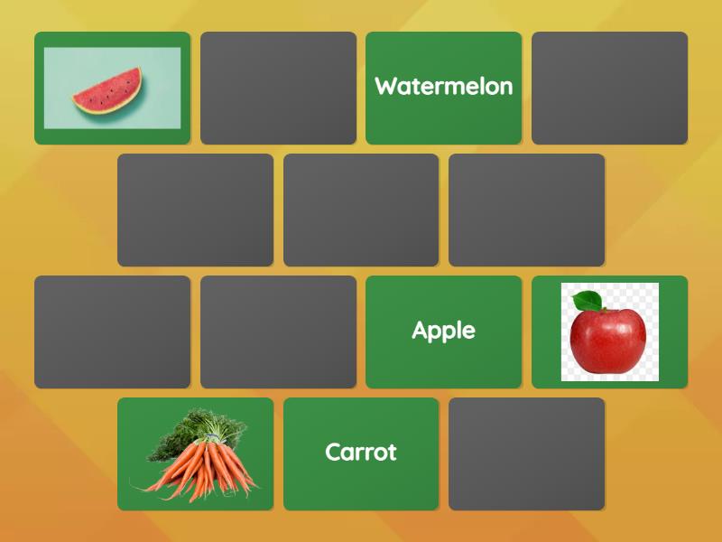 veg - Matching pairs