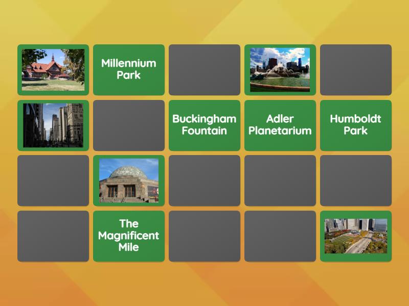 Things to see and do in Chicago - Matching pairs