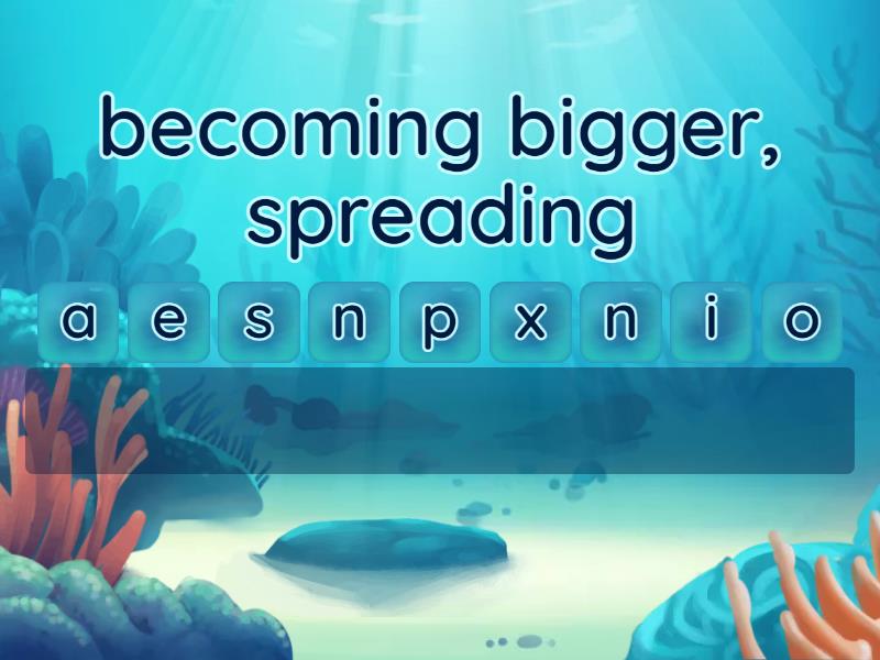 rearrange the words with the given definition - Anagram