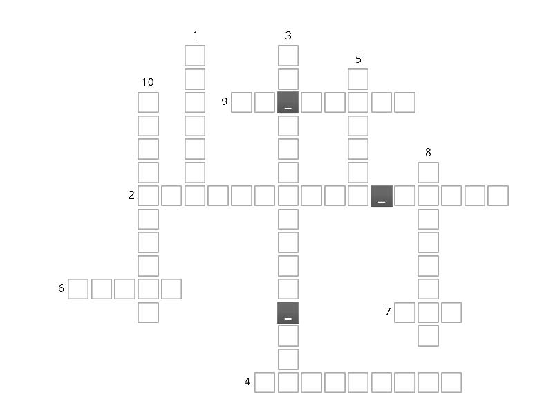 Alien Planet - - Crossword