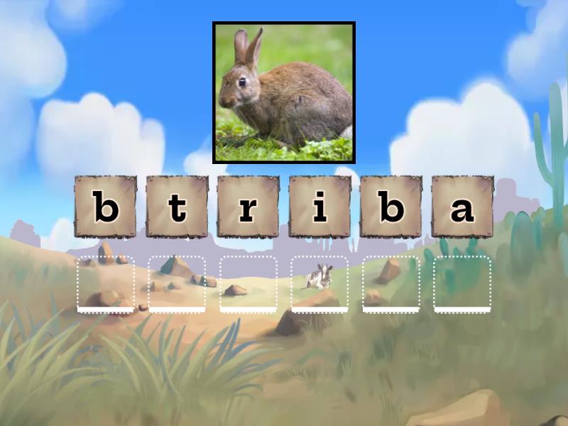 Rabbit Words - Anagram