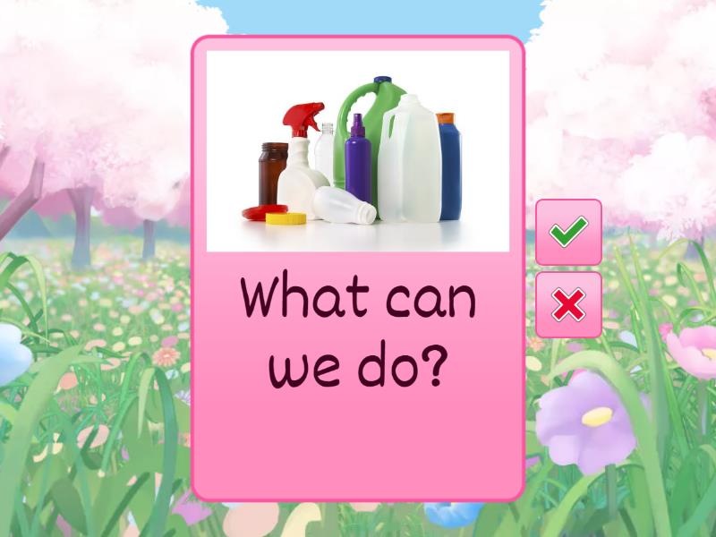 Let's go green! (5) - Flash cards