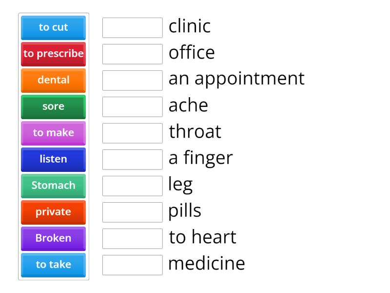 Doctor! Doctor! - Match up