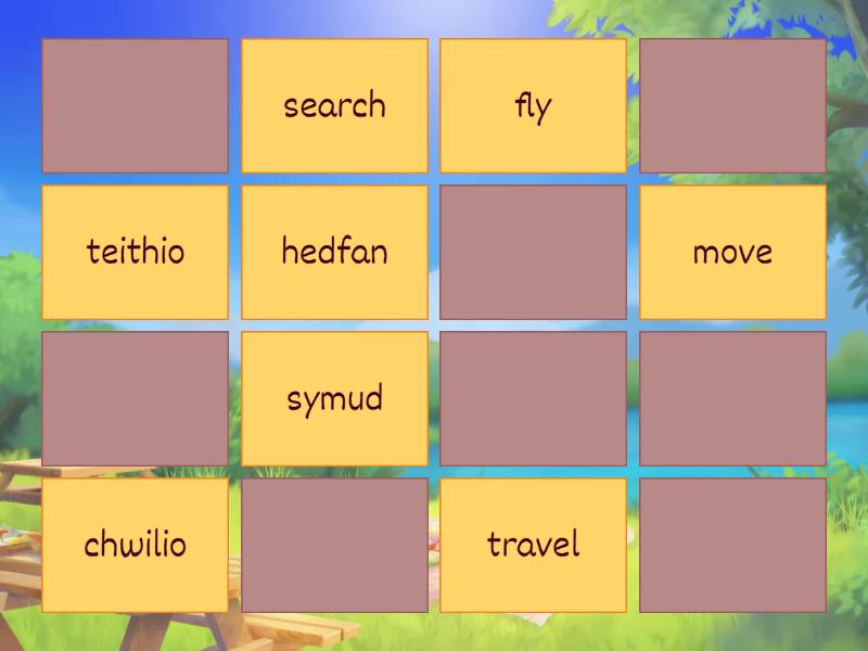 Pip - verbs - Matching pairs