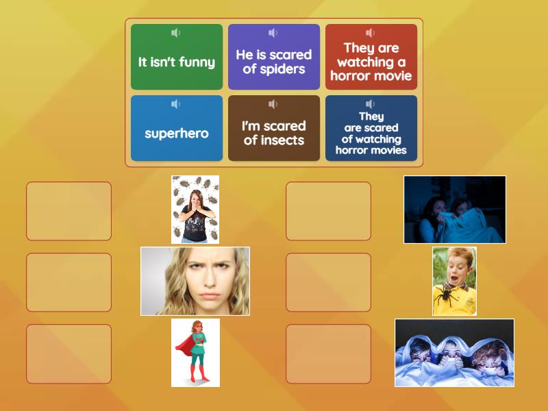 kid's box 2, unit 8, story - Match up