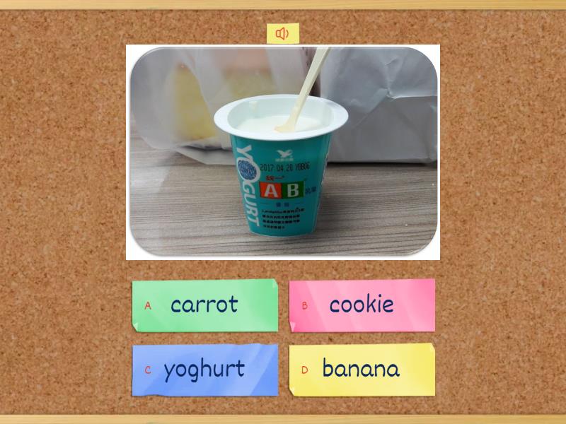 Food Sound Match - Quiz