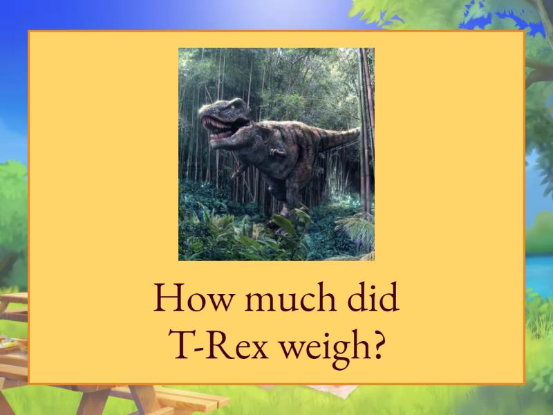 T-Rex Facts for Kids | All about the Tyrannosaurus Rex - Flash cards