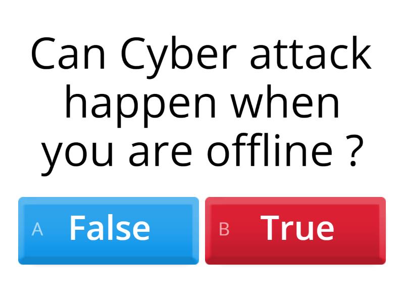 Cyber attack - Quiz