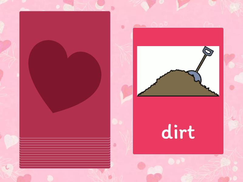 Vocalic ER words - Speaking cards