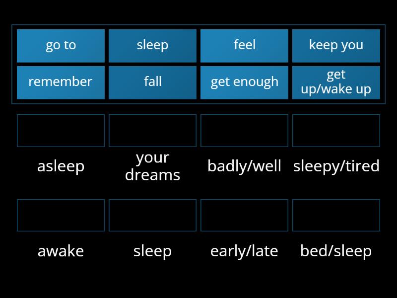 WW2 6.3 sleep match parts - Match up