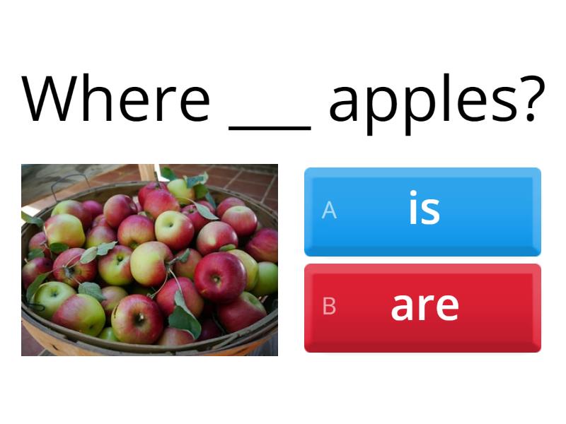 Where is/Where are - Cuestionario