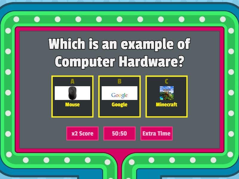Identify the Computer Hardware - Gameshow quiz