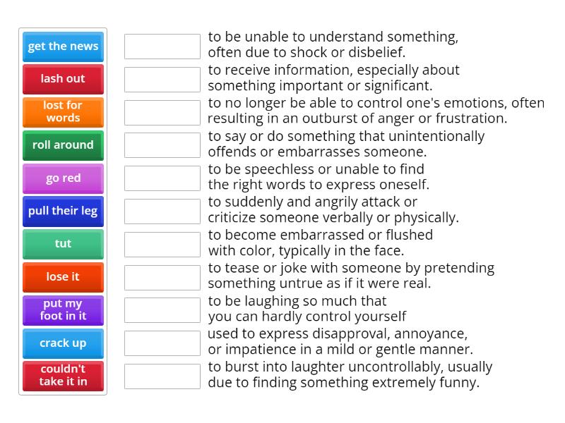 Roadmap b2+ feelings - Match up