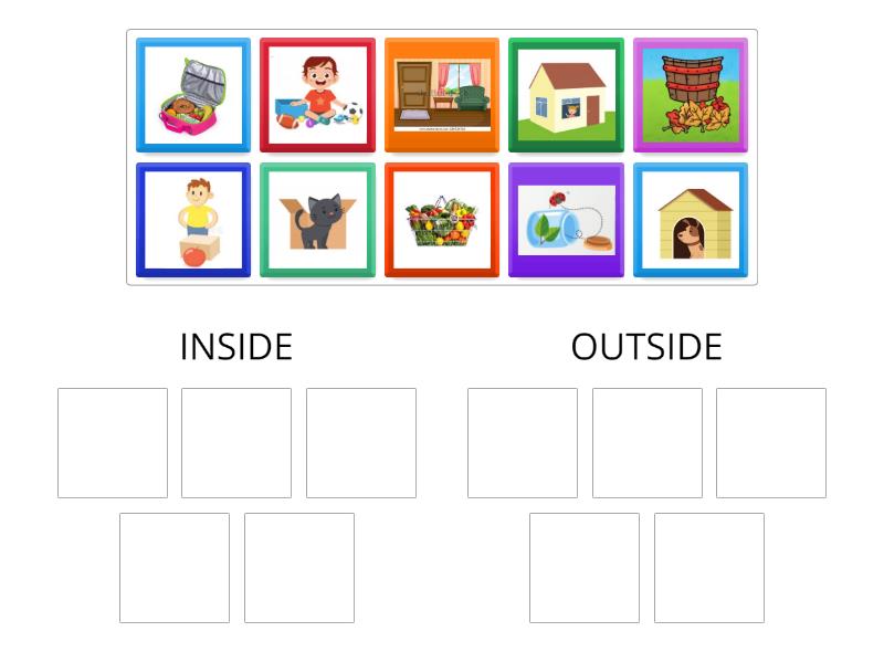 INSIDE OUTSIDE - Group sort
