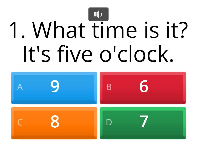 WC3 Listening - Quiz