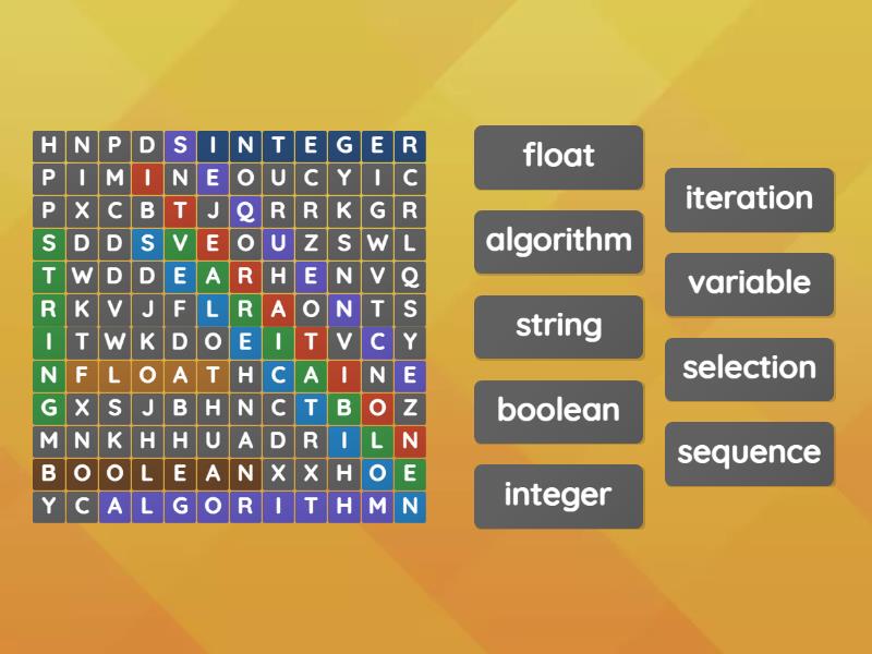 Python Programming - Wordsearch